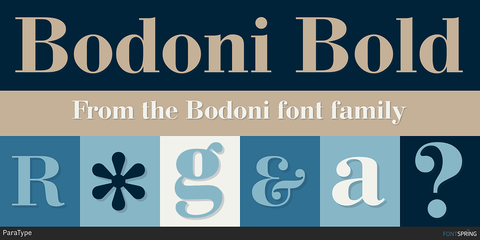 Bodoni Font