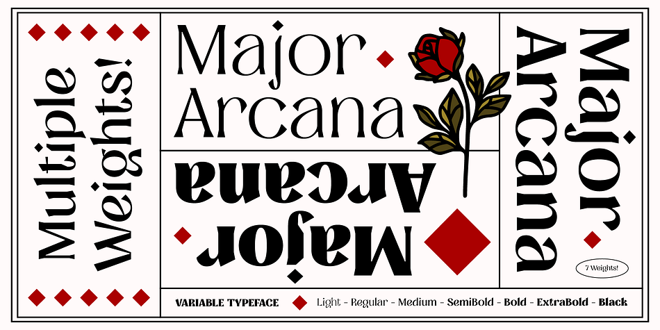 Major Arcana Font
