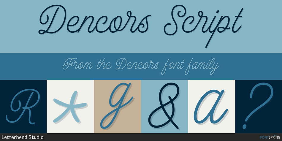 Dencors Script Font