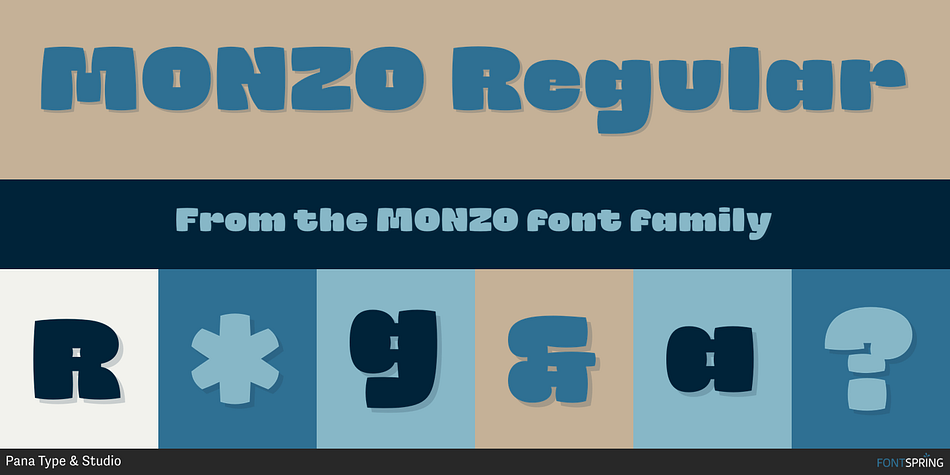 MONZO Regular Font