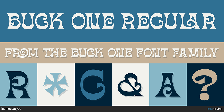 Buck One Regular Font