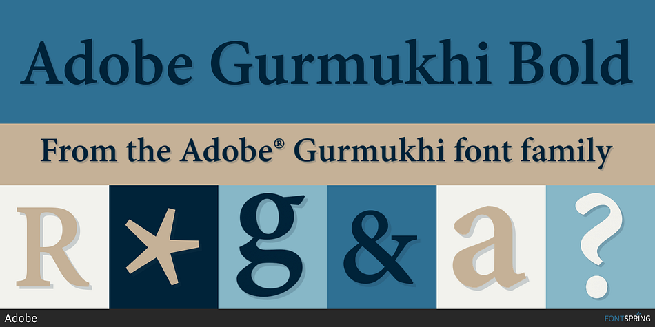 Adobe® Gurmukhi Font