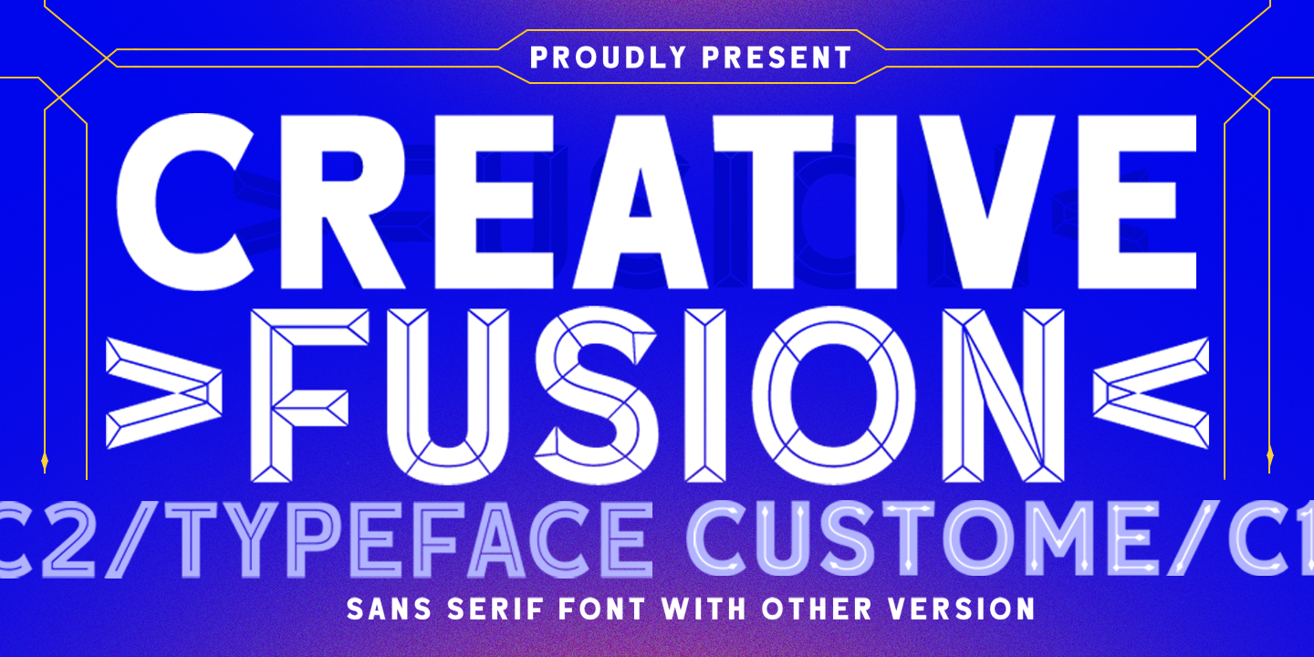 Creative Fusion Font