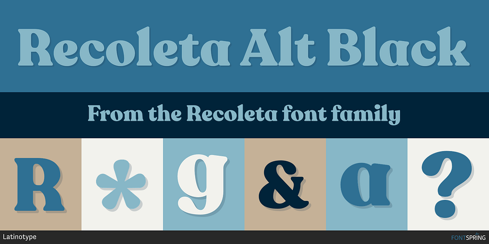Recoleta Alt Font