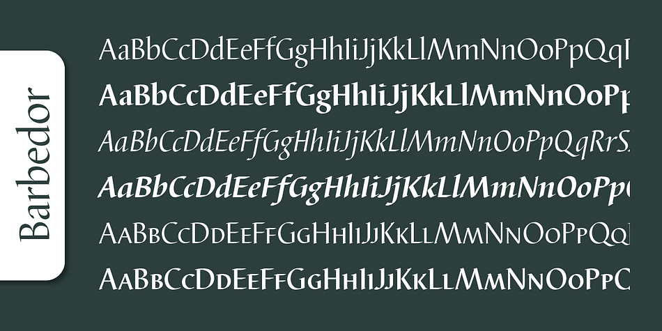 Barbedor Pro Font