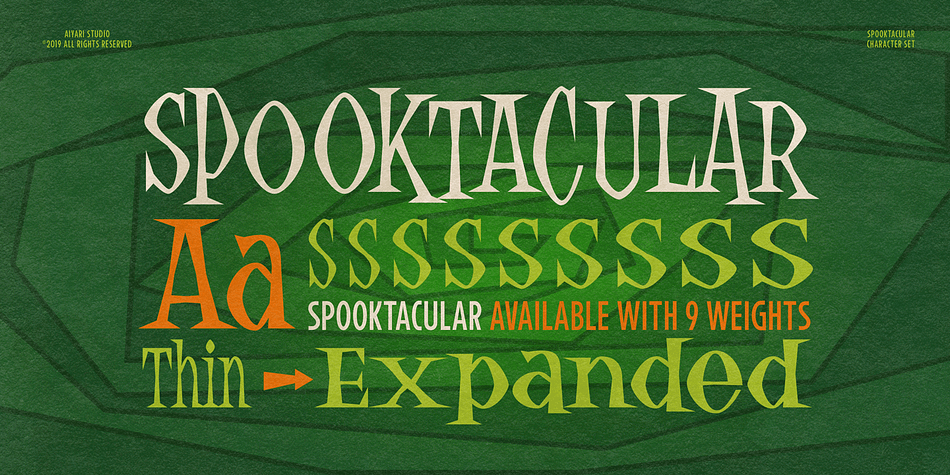Spooktacular Font