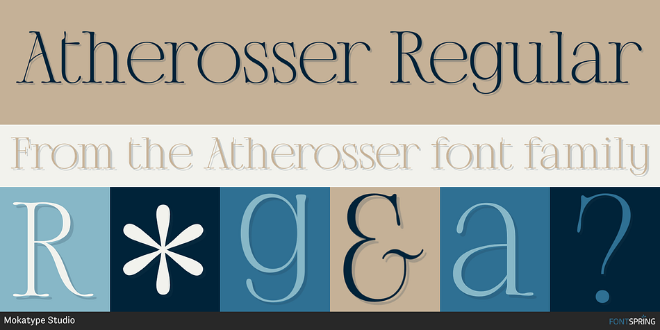 Atherosser Regular Font