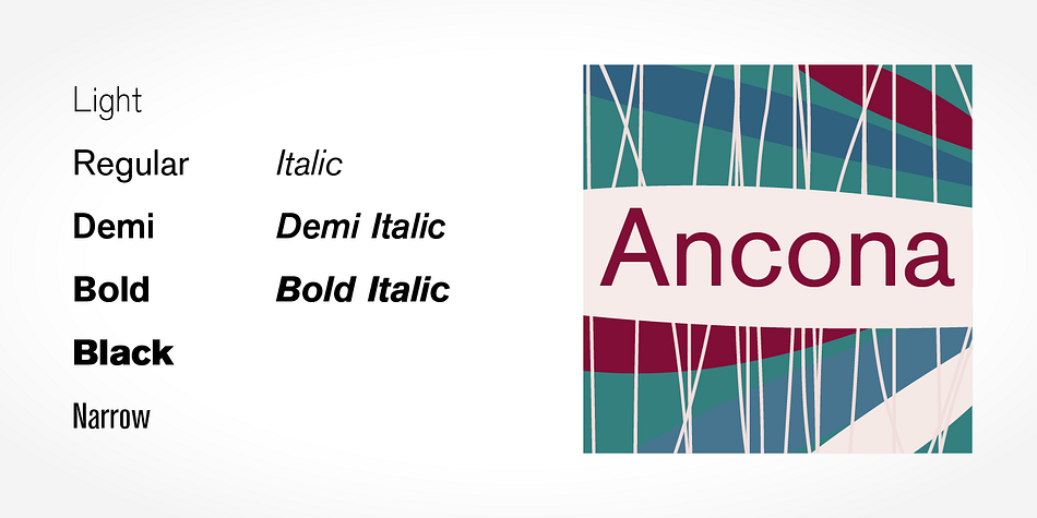 Ancona Pro Font