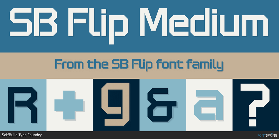 SB Flip Font