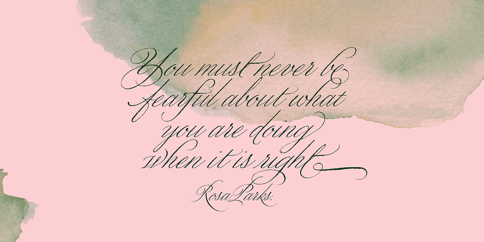 Wordless Script Font