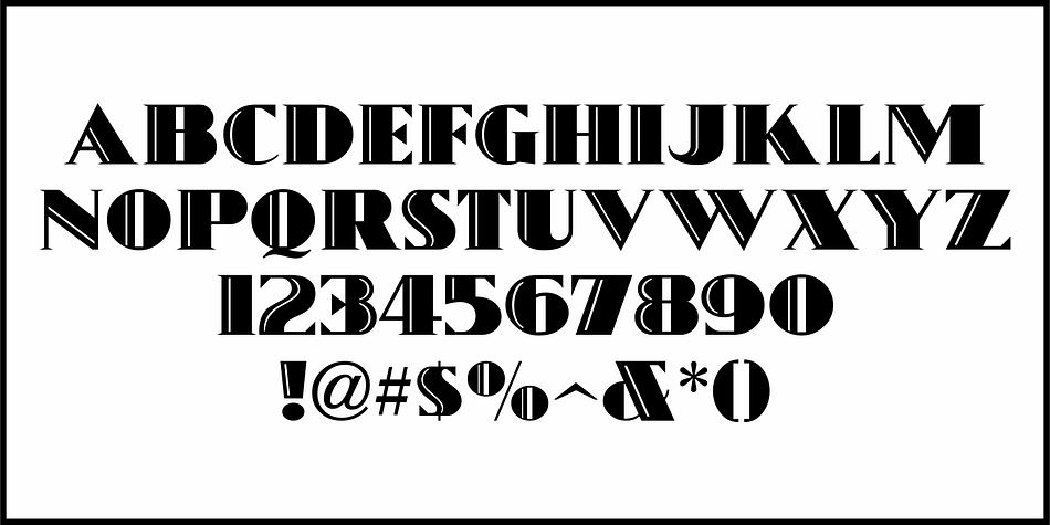 Movie Usher JNL Font