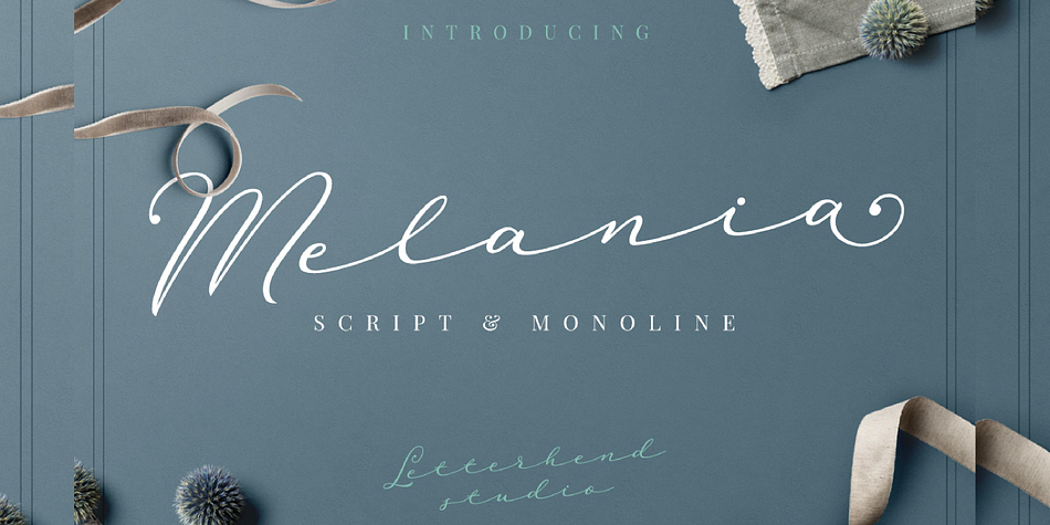 Melania Script Font