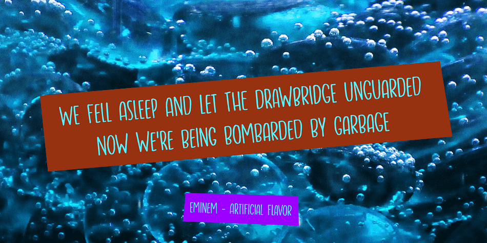 Artificial Flavour Family by Kitchen Table Type Foundry