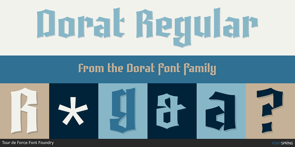 Dorat Regular Font