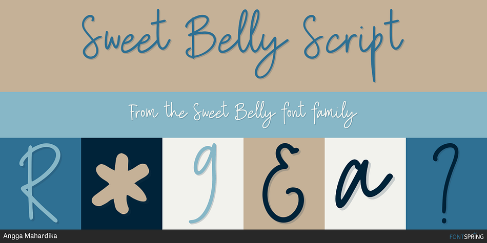 Sweet Belly Script Font