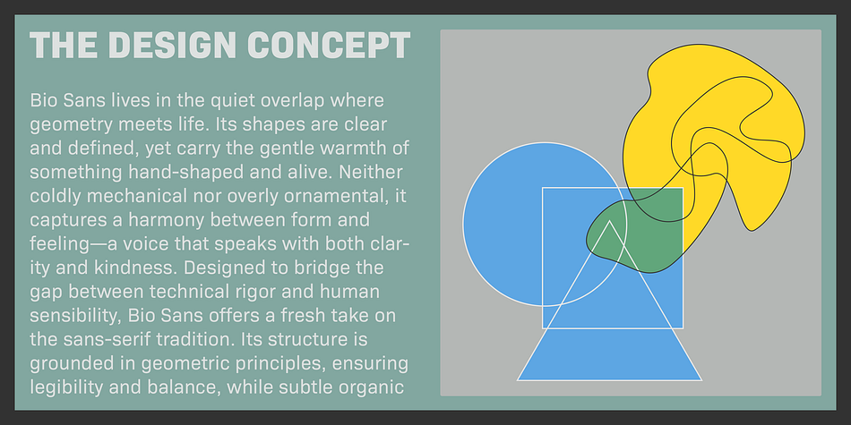 Bio Sans Font