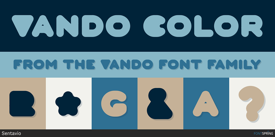 Vando Color Font
