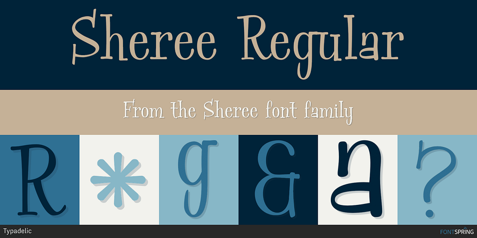 Sheree Regular Font