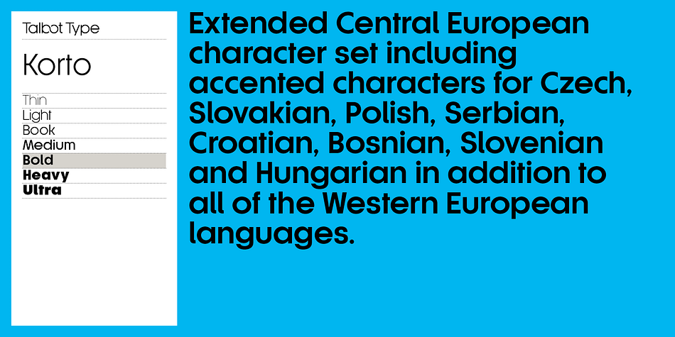 Korto Font