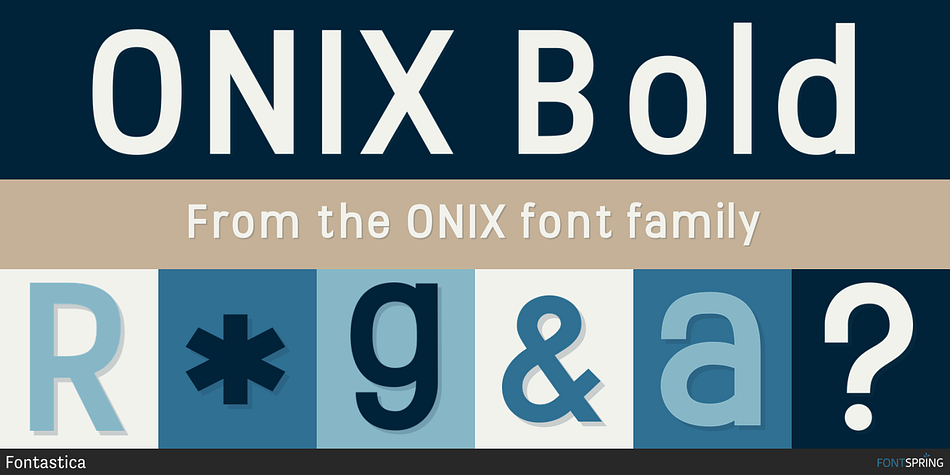 ONIX Bold Font