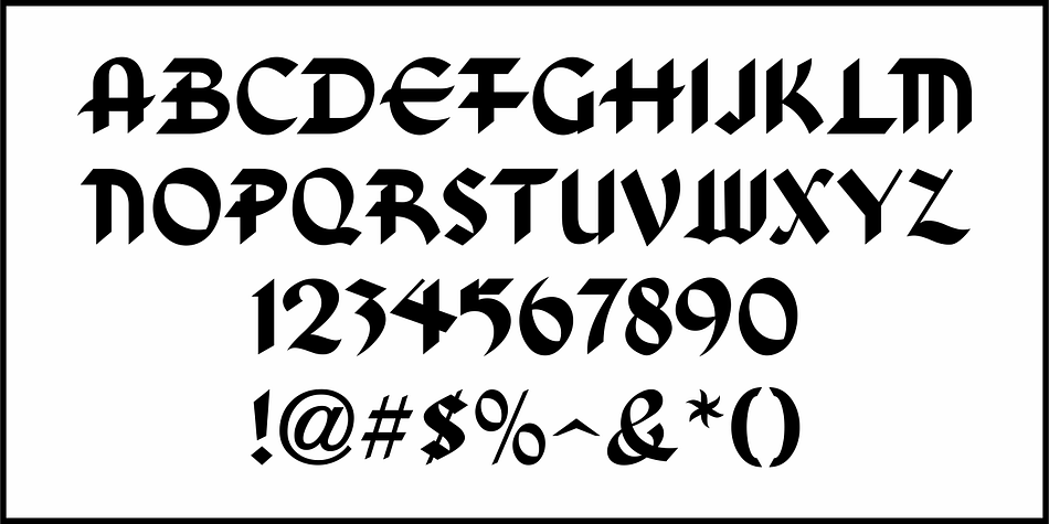 Classic Tales JNL Font