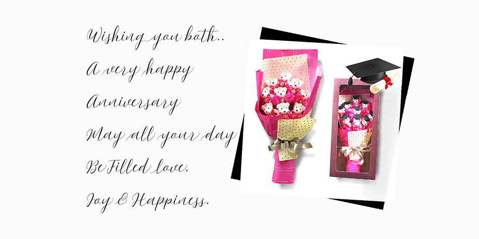 Wisteria Script Font