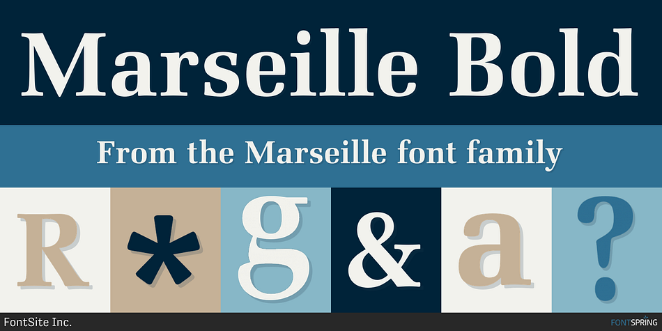 Marseille Bold Font