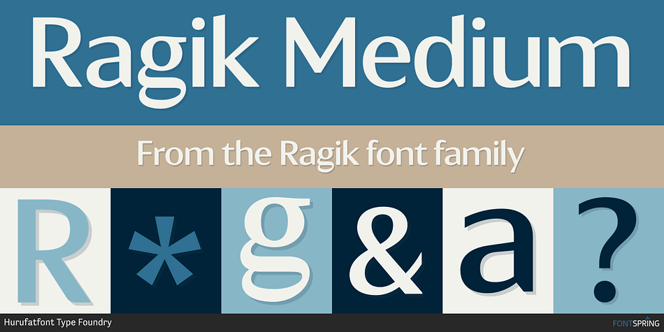 Ragik Medium Font