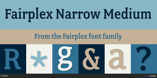 Fonts similar to Fairplex