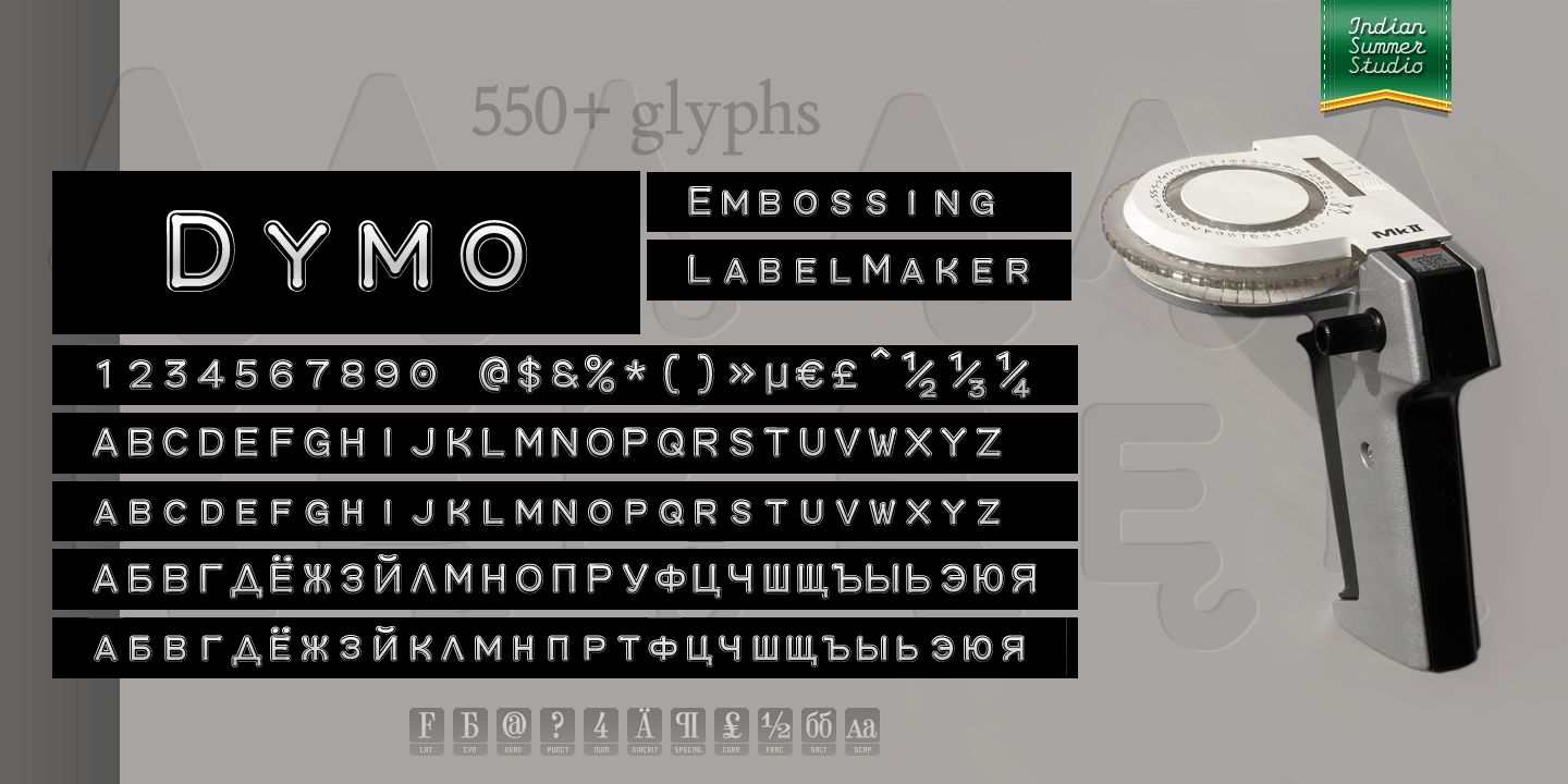 Dymo Font