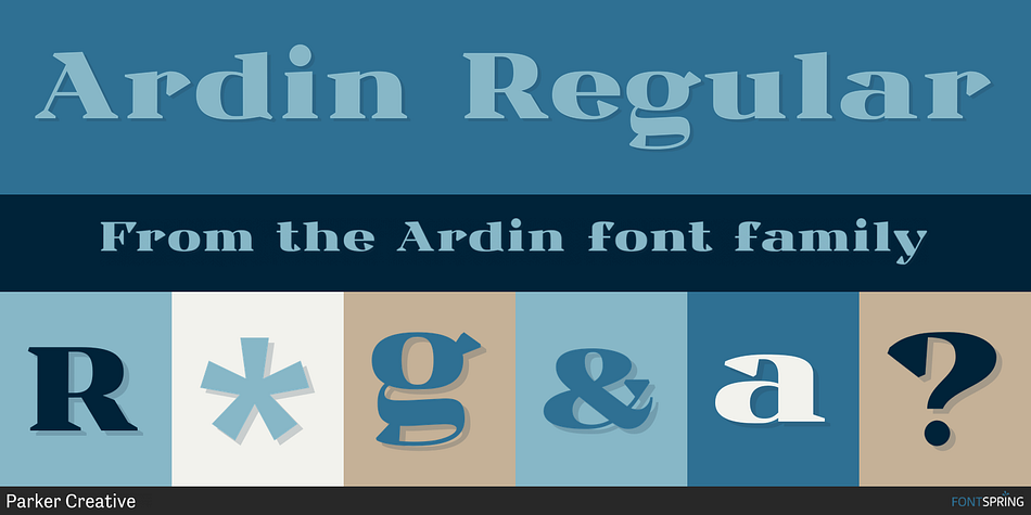 Ardin Regular Font
