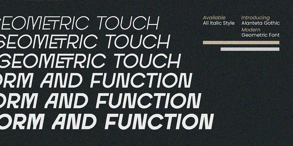 ERF Alanteta Goothic Font