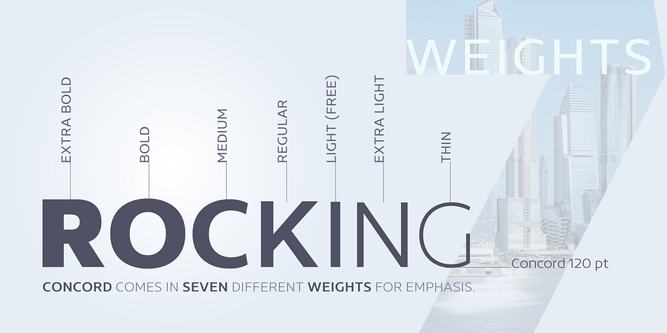 Concord Font