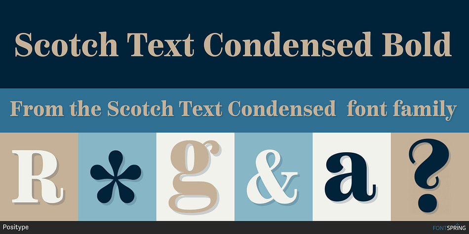 Scotch Font