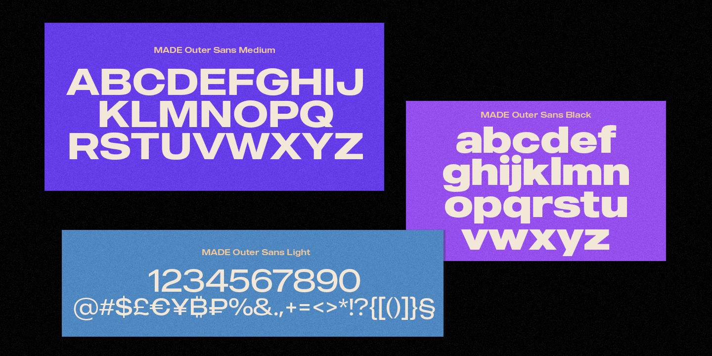 MADE Outer Sans Font