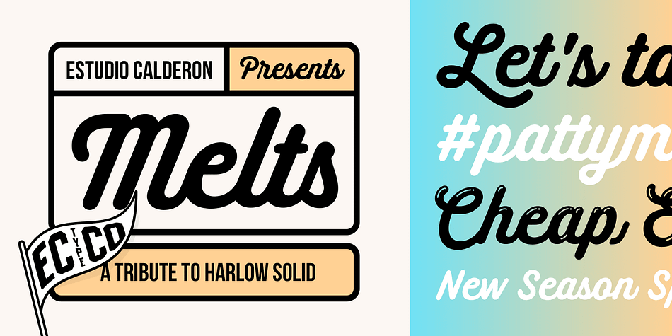 Melts Script Font