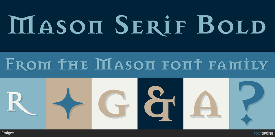 Mason Serif Font