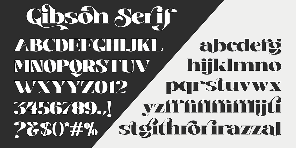 Gibson Font