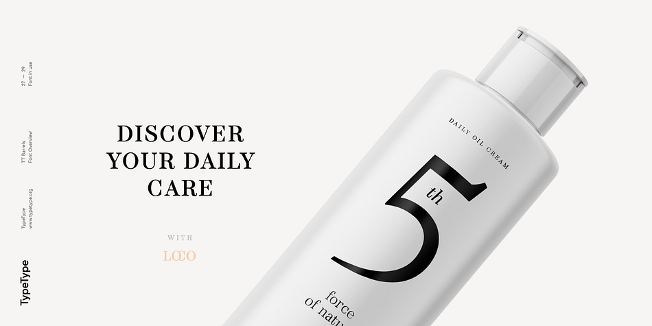 TT Barrels Font | Fontspring