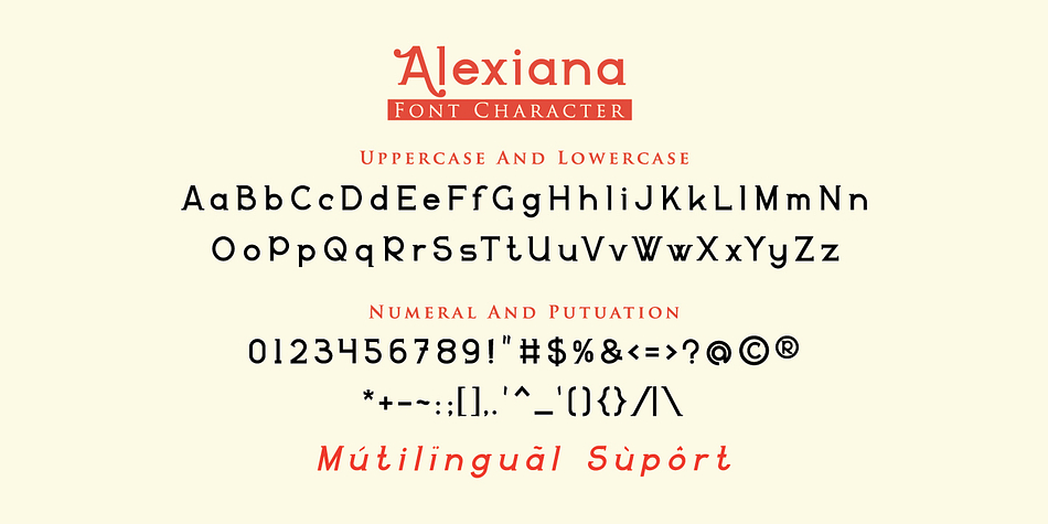 Alexiana Font