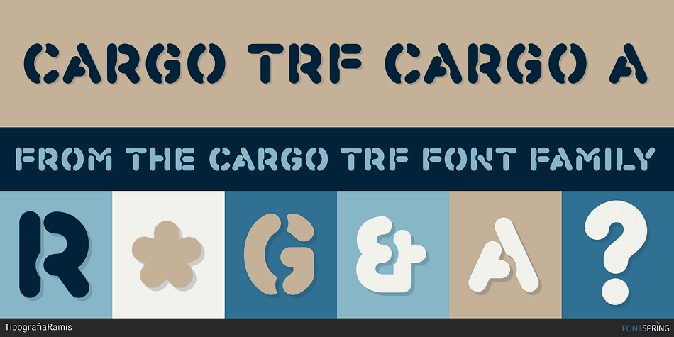 Cargo TRF Cargo A Font
