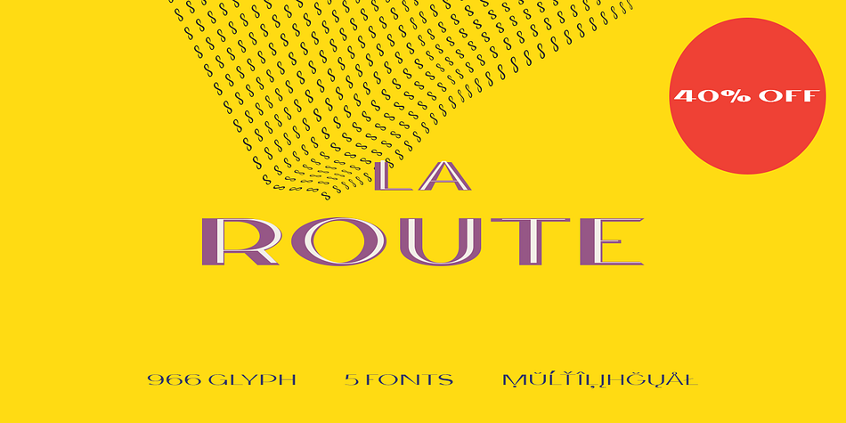 La Route Font