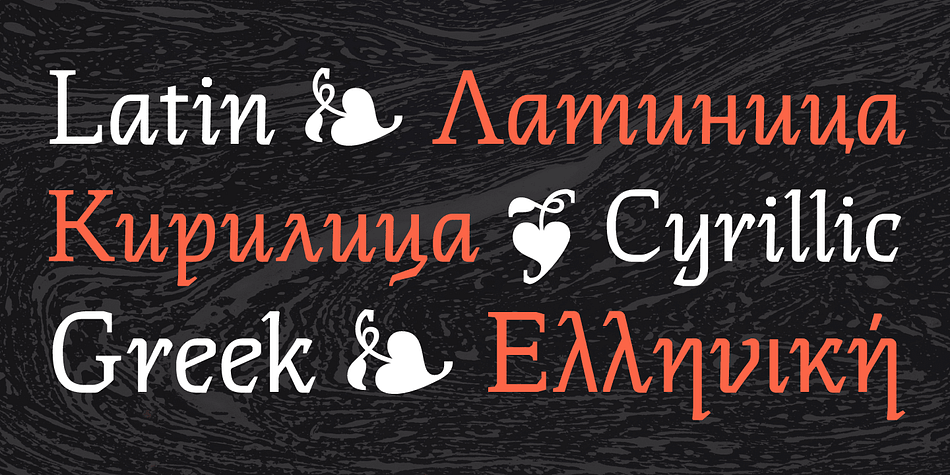 Thalweg Poetica Font