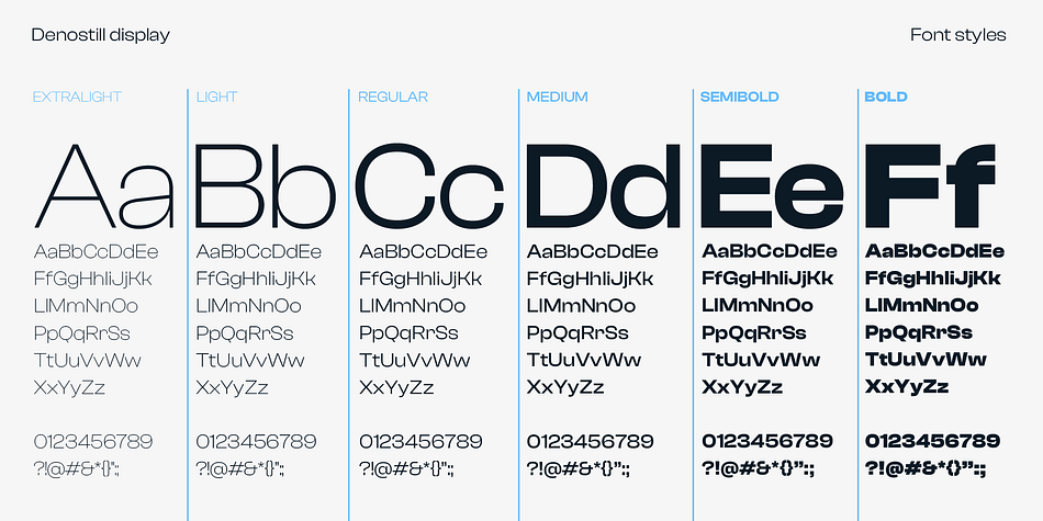 Denostill Font