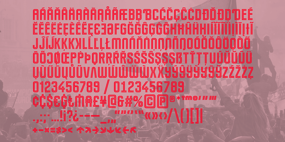 Competition Font