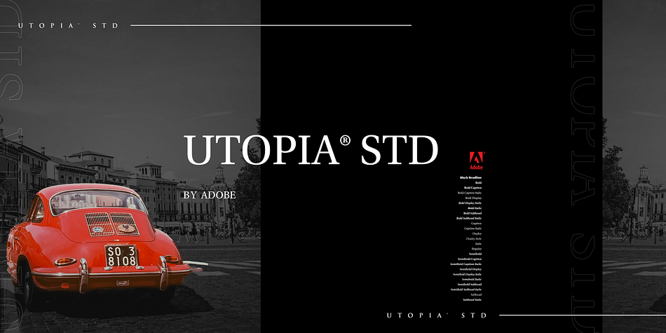 Utopia® Std Font
