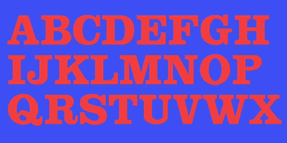 Clarendon Black Font