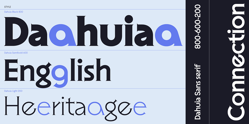 Dahuia Font