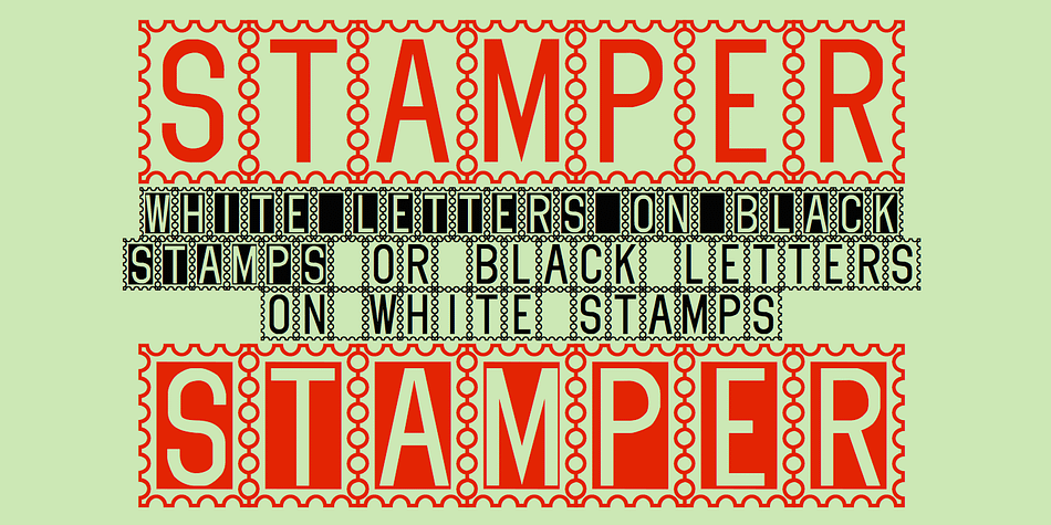 Stamper Font
