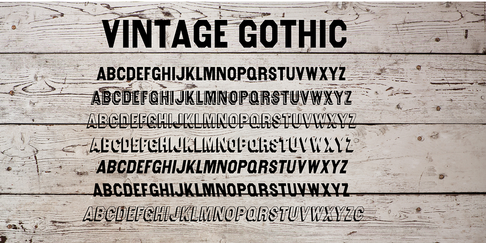 Vintage Gothic Font